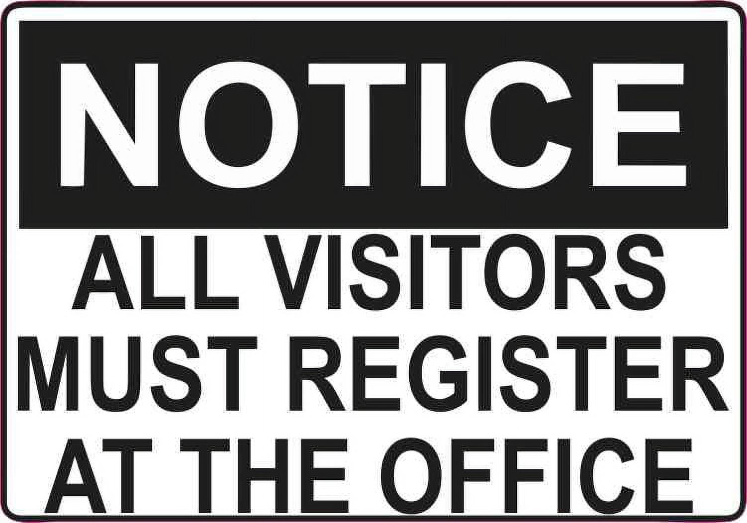 Registration Signage
