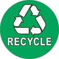 5in x 5in Recycle Sticker - Walmart.com