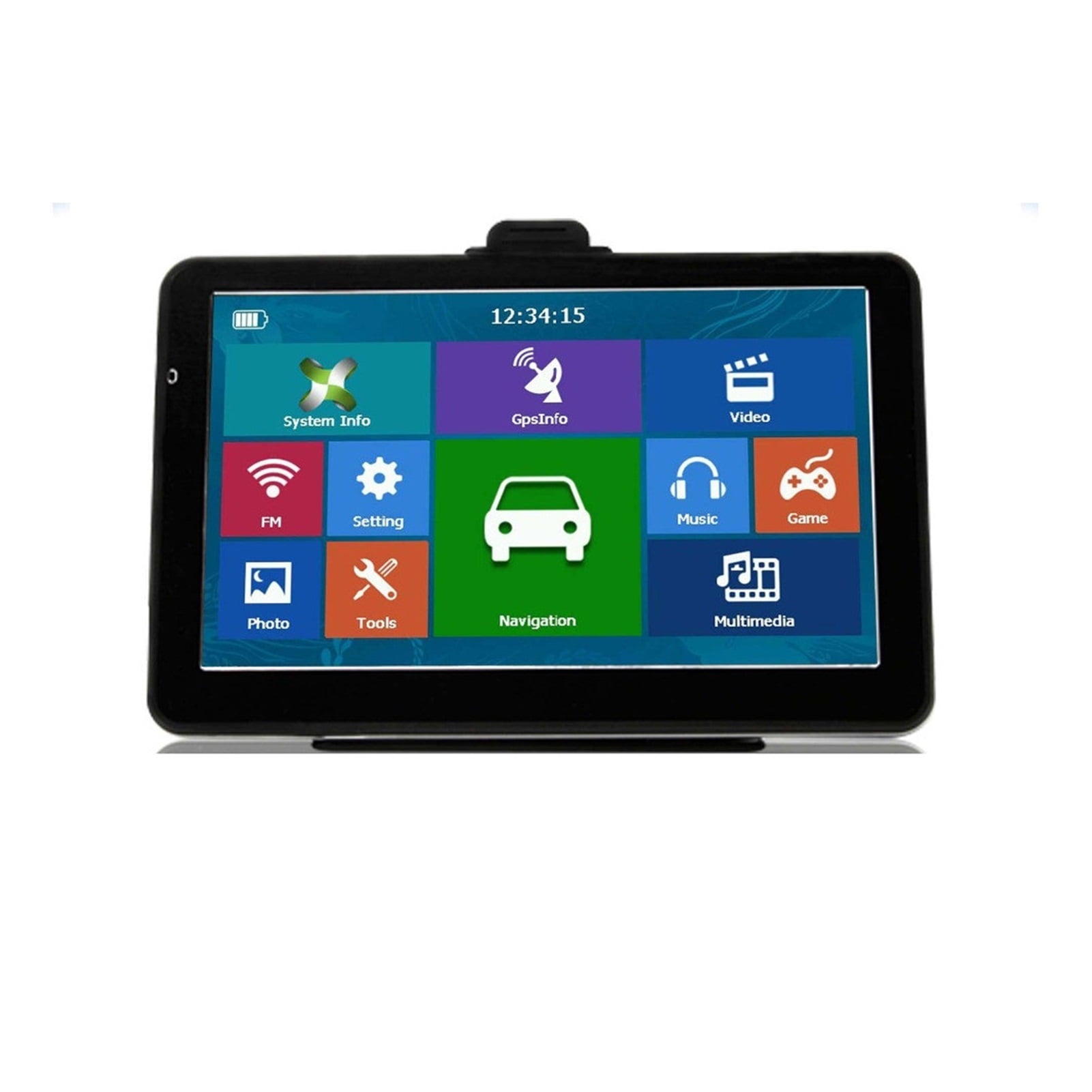 5inch HD 8G +128-256MB Gps Navigation +800X480 + Latest Europe Map Sat ...