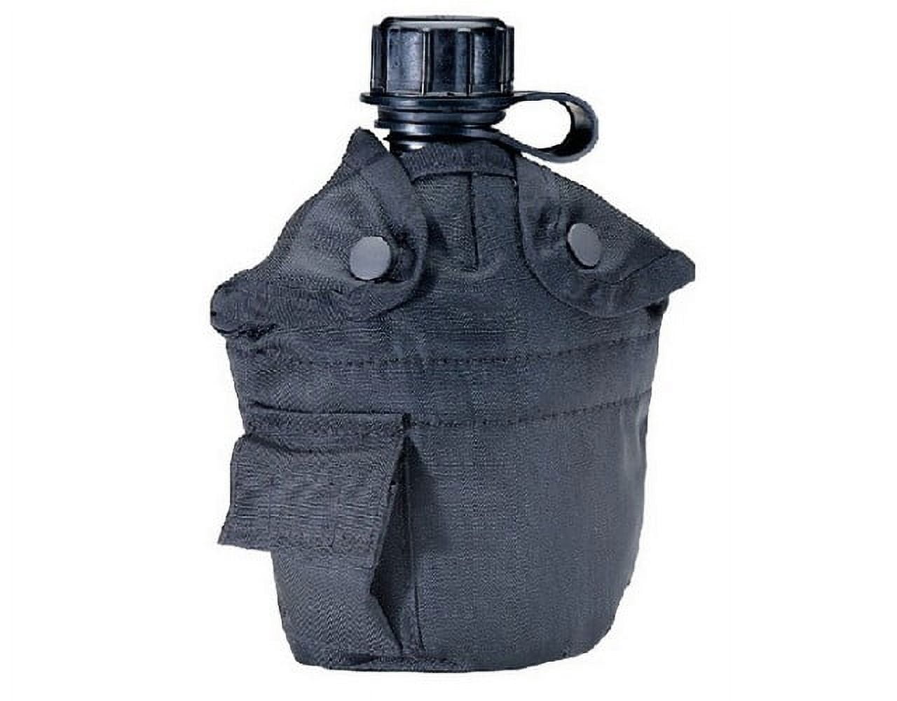 5ive Star Gear 4788000 GI Spec 1QT Canteen Cover - Black - Walmart.com