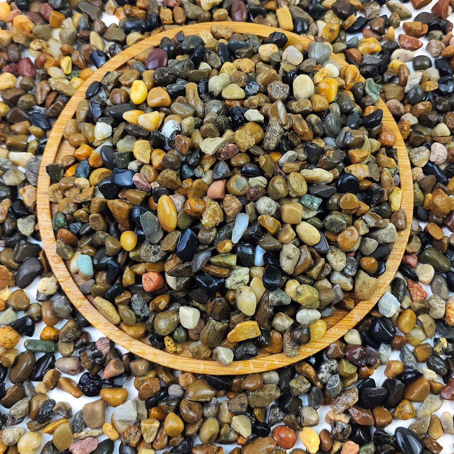 5lbs Aquarium Gravel, Pea Gravel for Indoor Plants,1/4 Inch Decorative ...