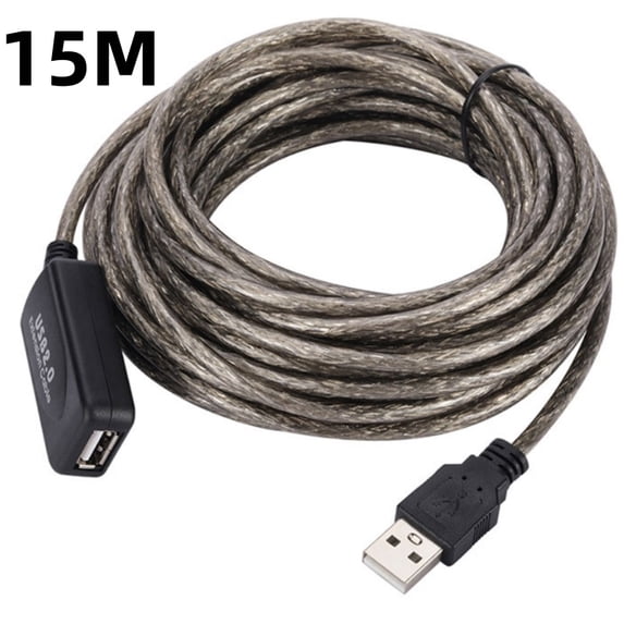 5m-30m Long USB Extension Cord Multilayer Shielding USB 2.0 Data Cable ...
