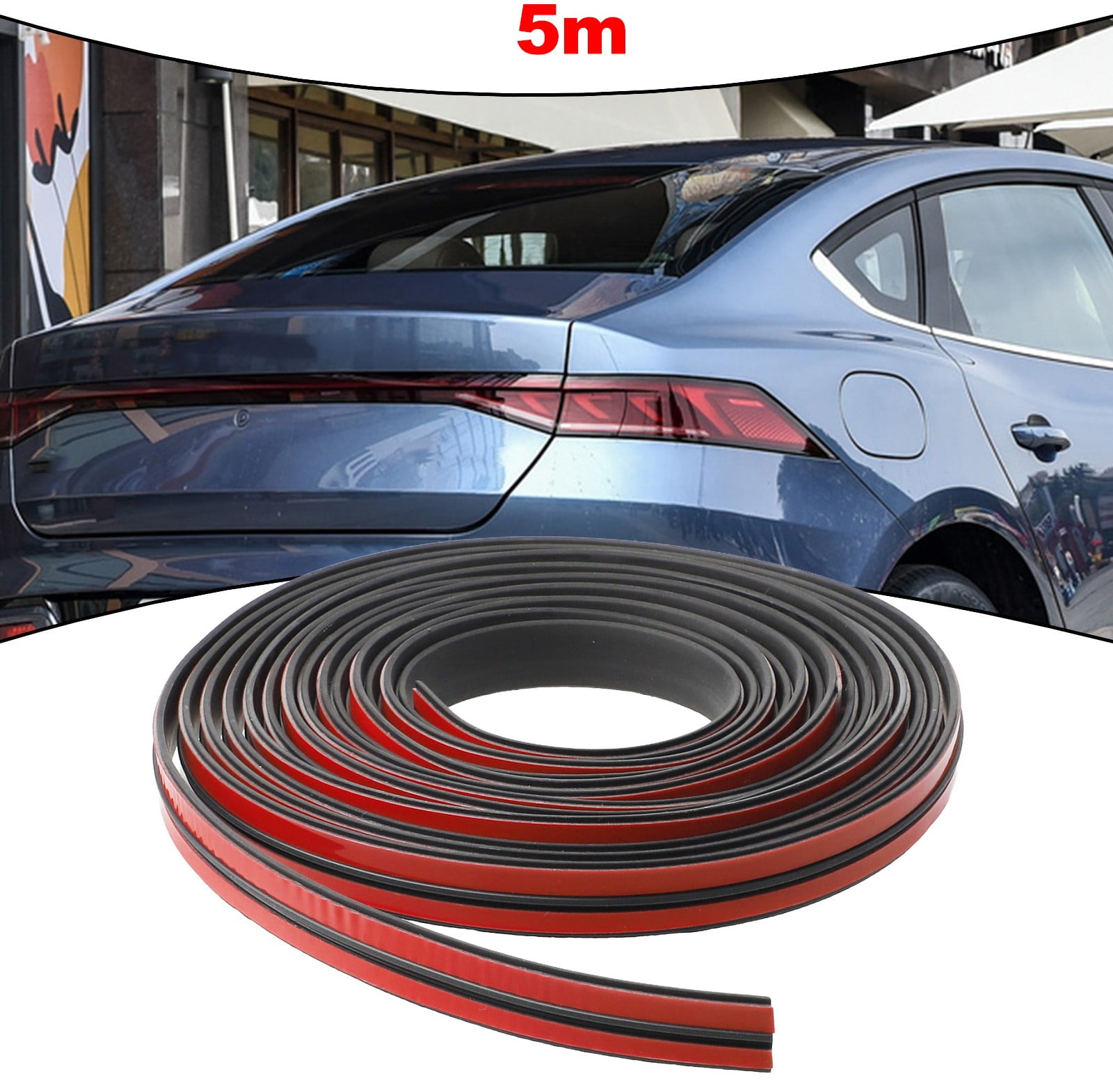 5M Car Windshield Roof Rubber Insulation Seal Strip Edge Protector ...