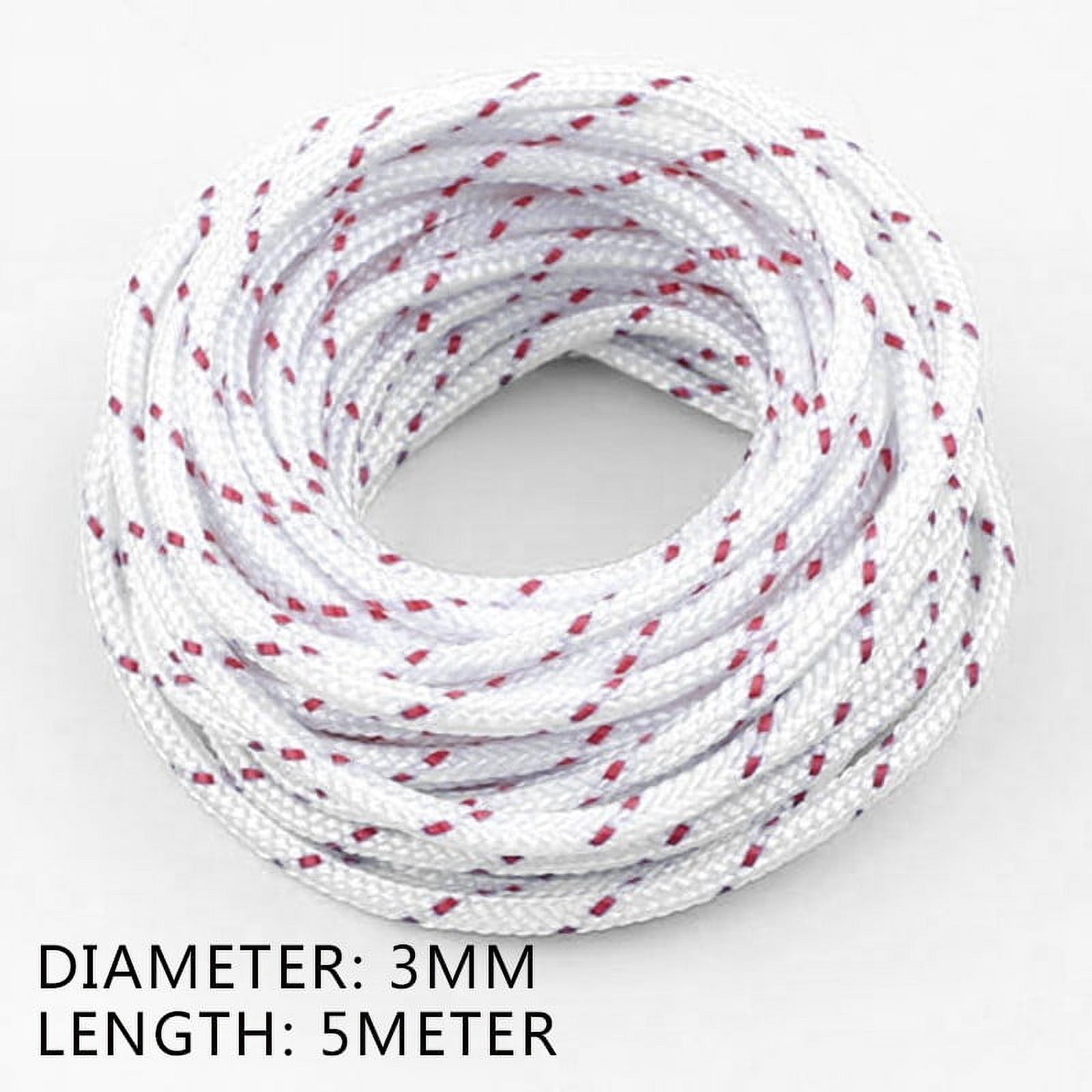 5m Chainsaw Pull Starter Rope 3mm for Stihl Husqvarna JCB Mountfield ...