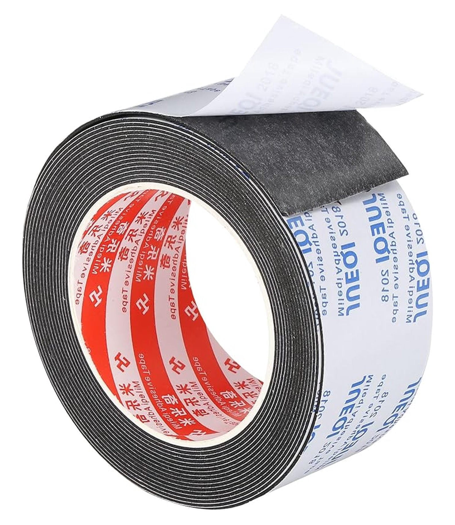 5m Foam Weather Stripping Tape, 50mm Wide 1mm Thick - Door & Window ...