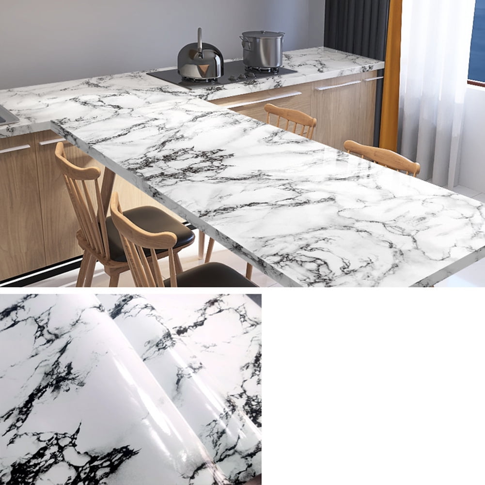 5m Kitchen Marble Paper MultipurposeOilSelf-adhesive Sticker For ...