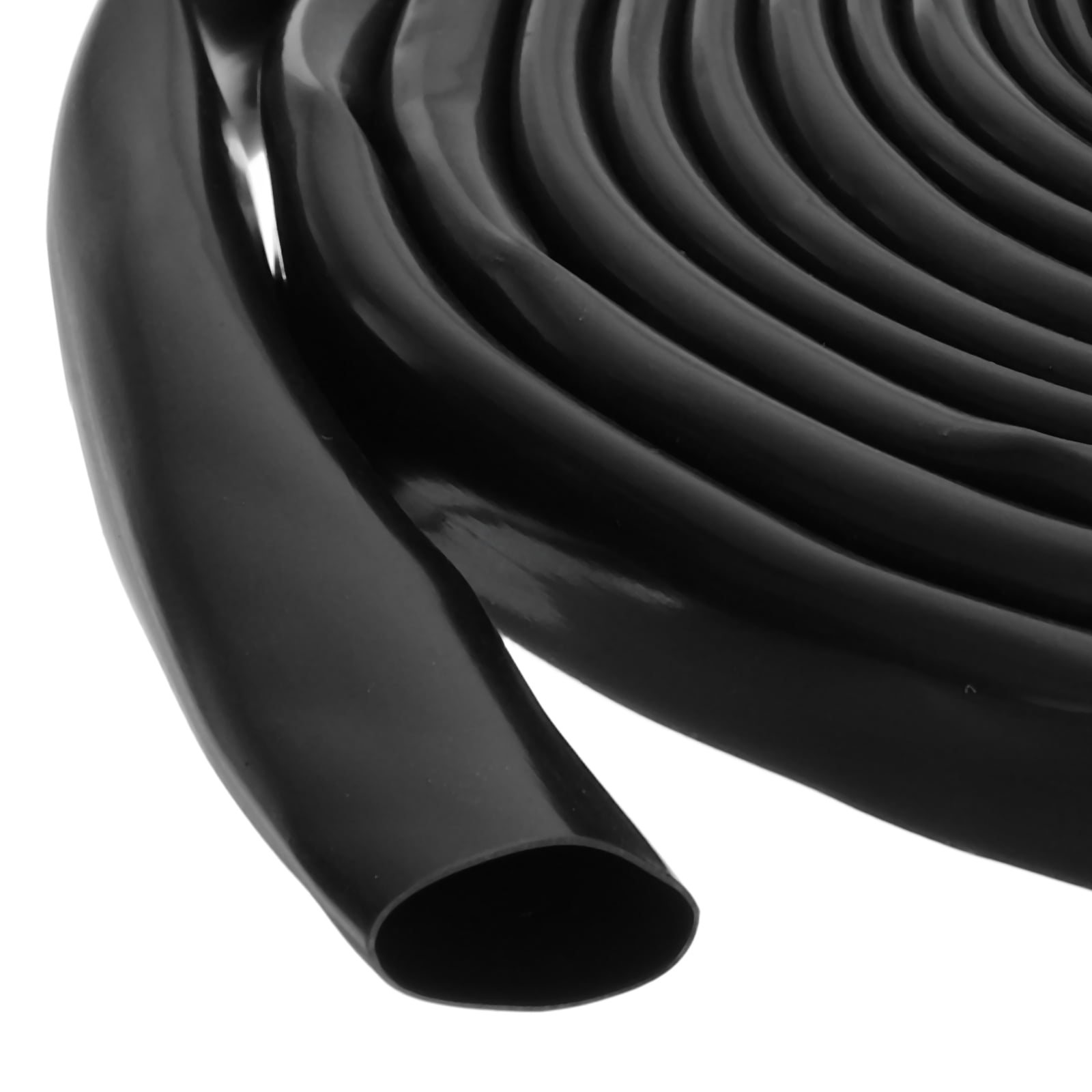 5m Cable Sleeve Tubing, 14mm Tube Black Cord Organizer Wire Shielding ...
