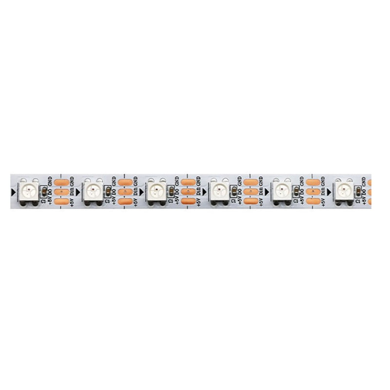 5m WS2812B LED Strip 5V 60 Pixel LEDs/M Individually Addressable IP20 ...