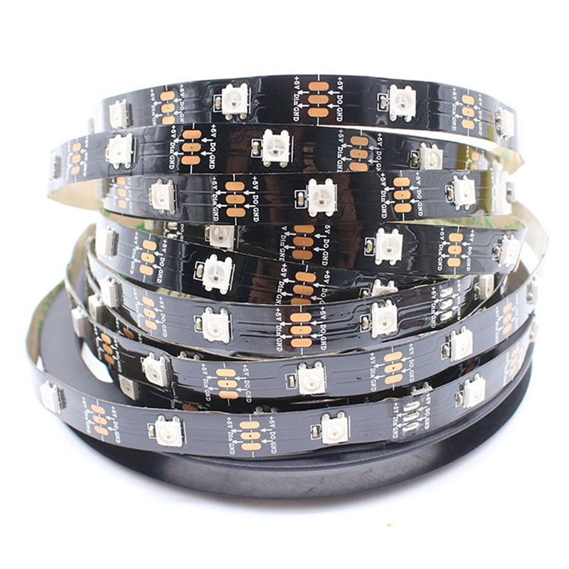 5m WS2812B LED Strip 5V 74 Pixel LEDs Individually Addressable IP20 ...