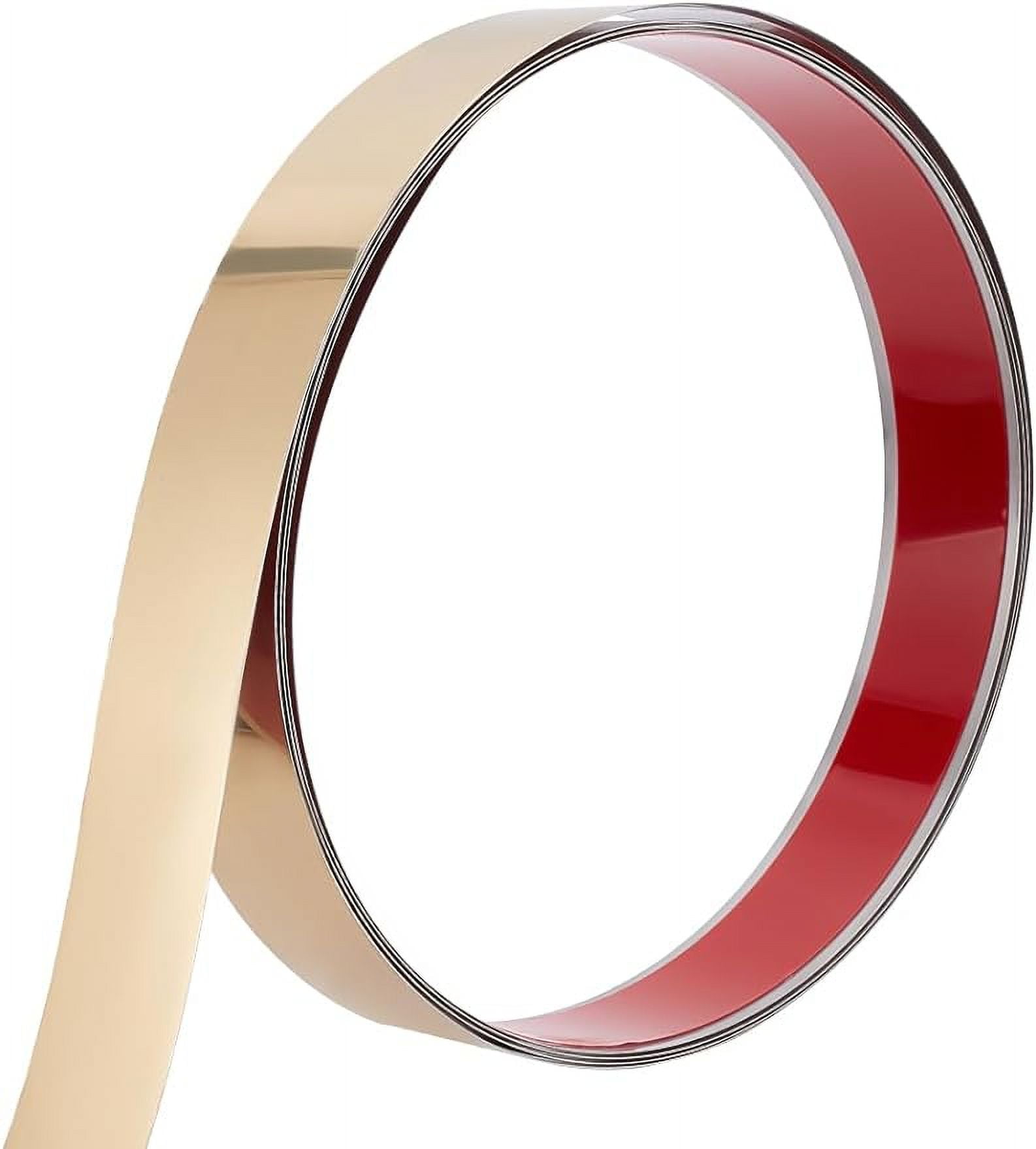 5m Wall Molding Trim 201 Stainless Steel Peel and Stick Self-Adhesive ...