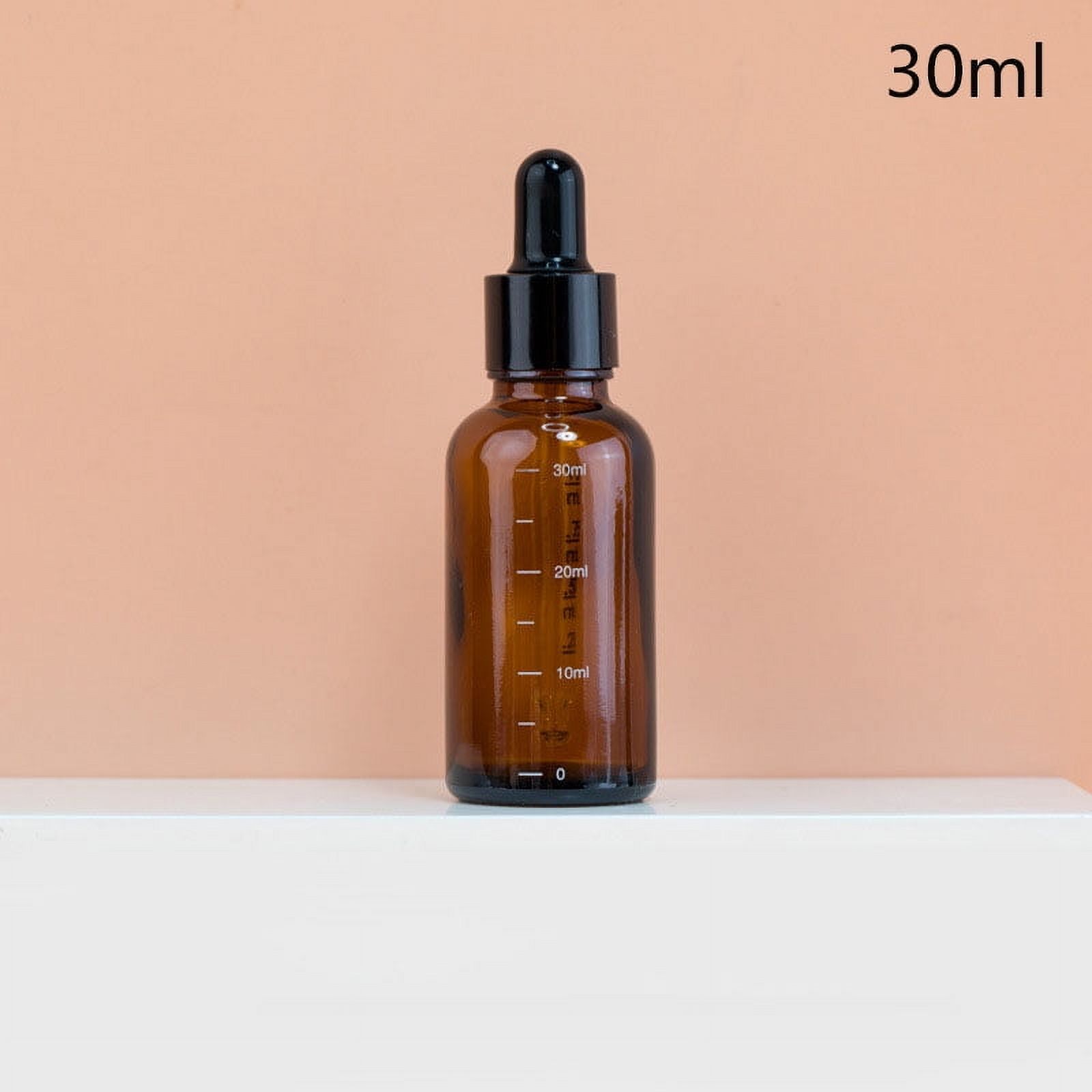5ml-100ml Dropper Bottles With Scale Reagent Eye Drop Amber Glass ...