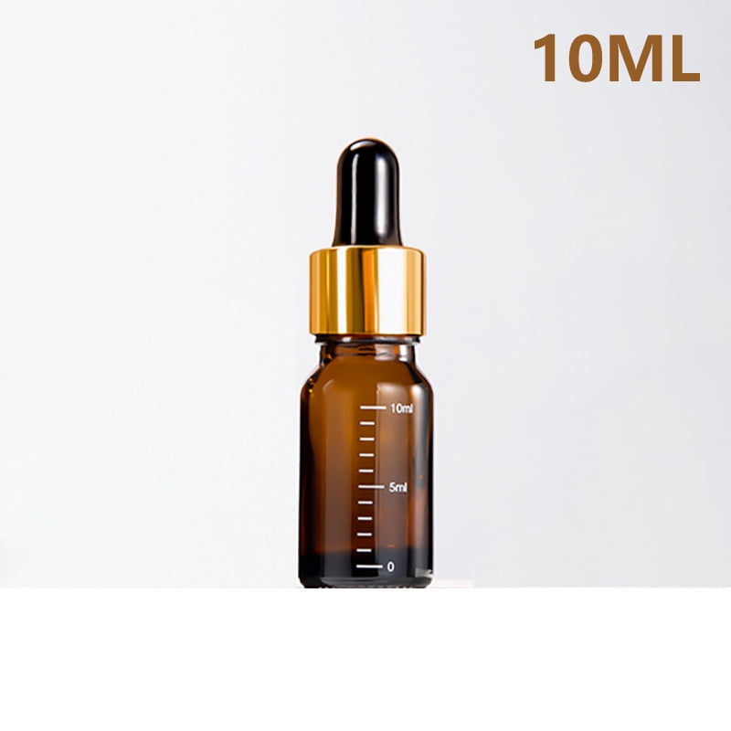 5ml-100ml Dropper Bottles With Scale Reagent Eye Drop Amber Glass ...