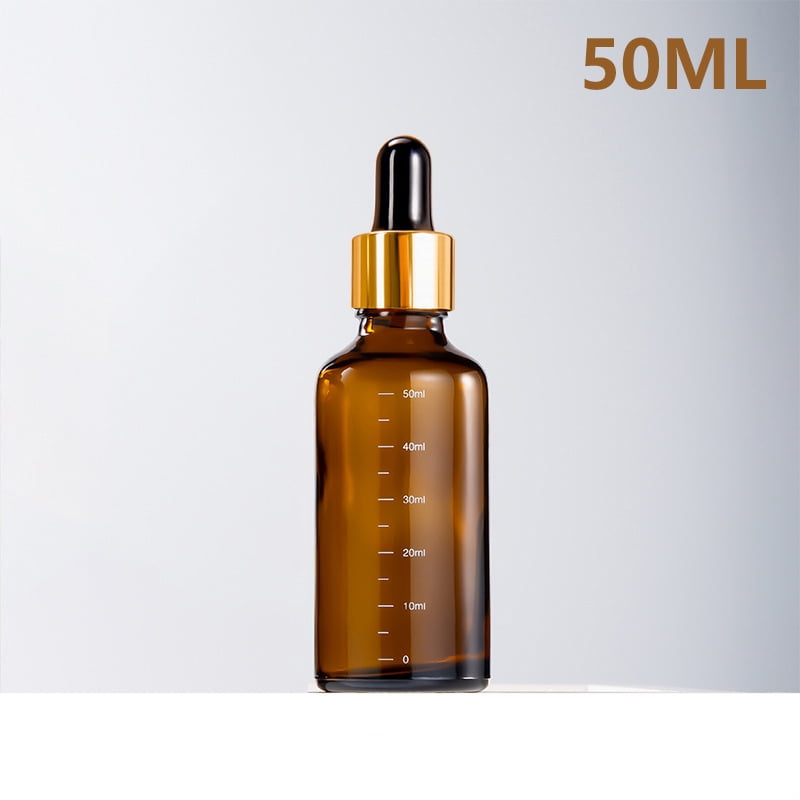 5ml-100ml Dropper Bottles With Scale Reagent Eye Drop Amber Glass ...