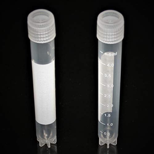 5ml Cryovials/Cryo Tubes, External Thread, Sterile, 100/pk - Walmart.com