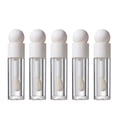5ml Empty Lip Gloss Tubes Lip Balm Glaze Vials Round Lipstick Bottles ...