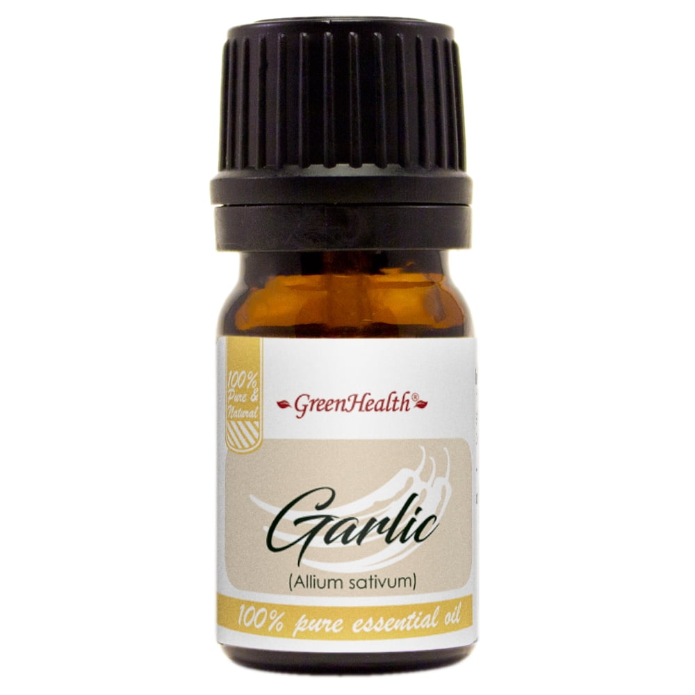 GreenHealth Garlic Essential Oil, 5ml, 100% Pure and Natural ...