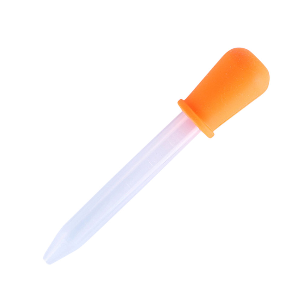 5ml Silicone Medicine Feeder Dropper Graduated Pipette Liquid Food ...
