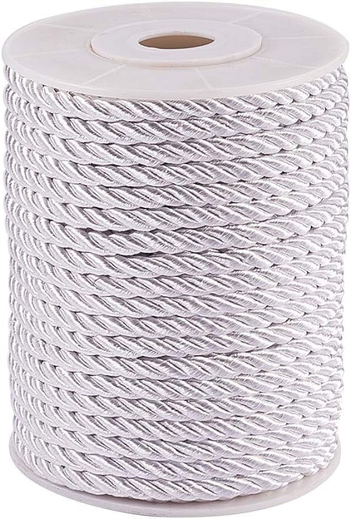 5mm/ 18 Yards Twisted Cord Rope for Crafts Nylon Grad Cords Trim Thread ...