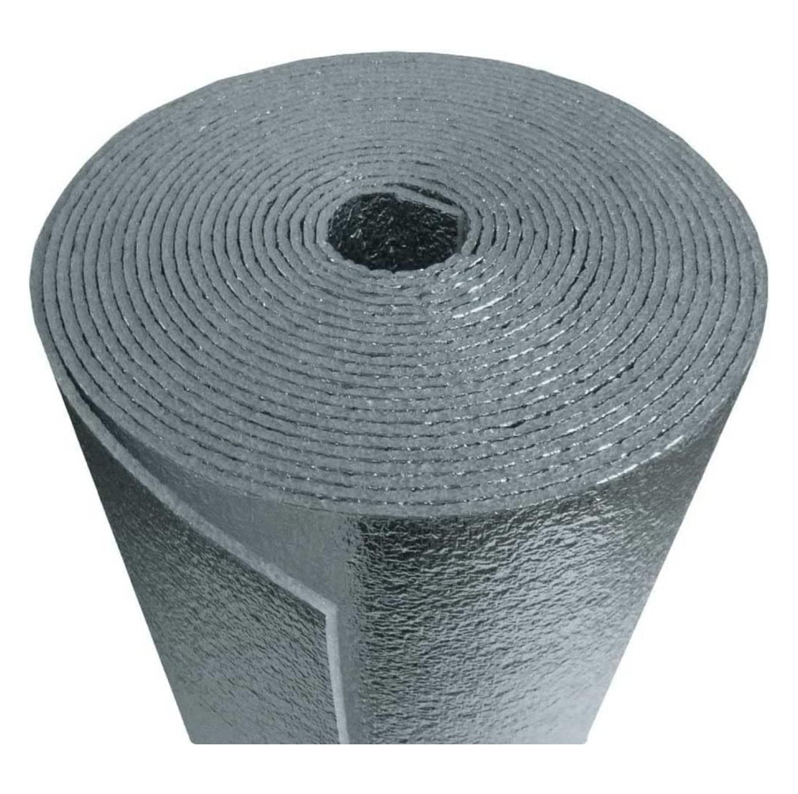 5mm 48Inch x 10Ft Reflective Insulation Roll, Double-Sided Aluminum ...