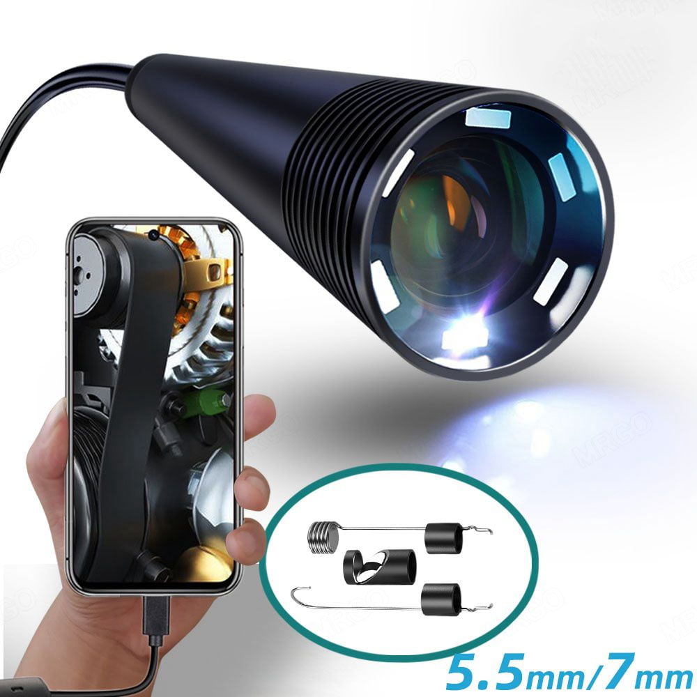 5mm 7mm mobile probe borescope camera inspection endoscopic for android ...