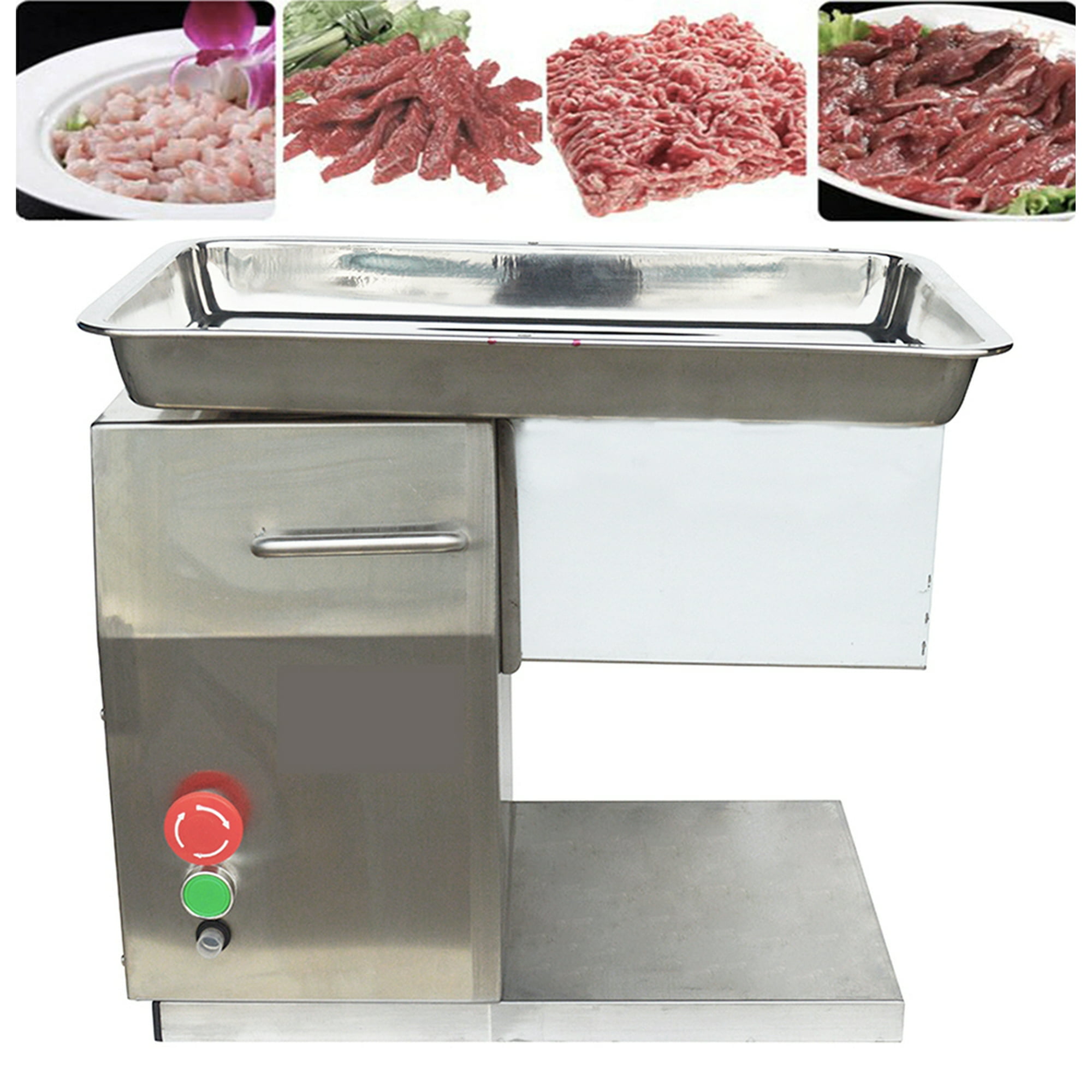 5mm Blade Commercial Fresh Meat Slicer Food Grade Meat Cutting Machine ...