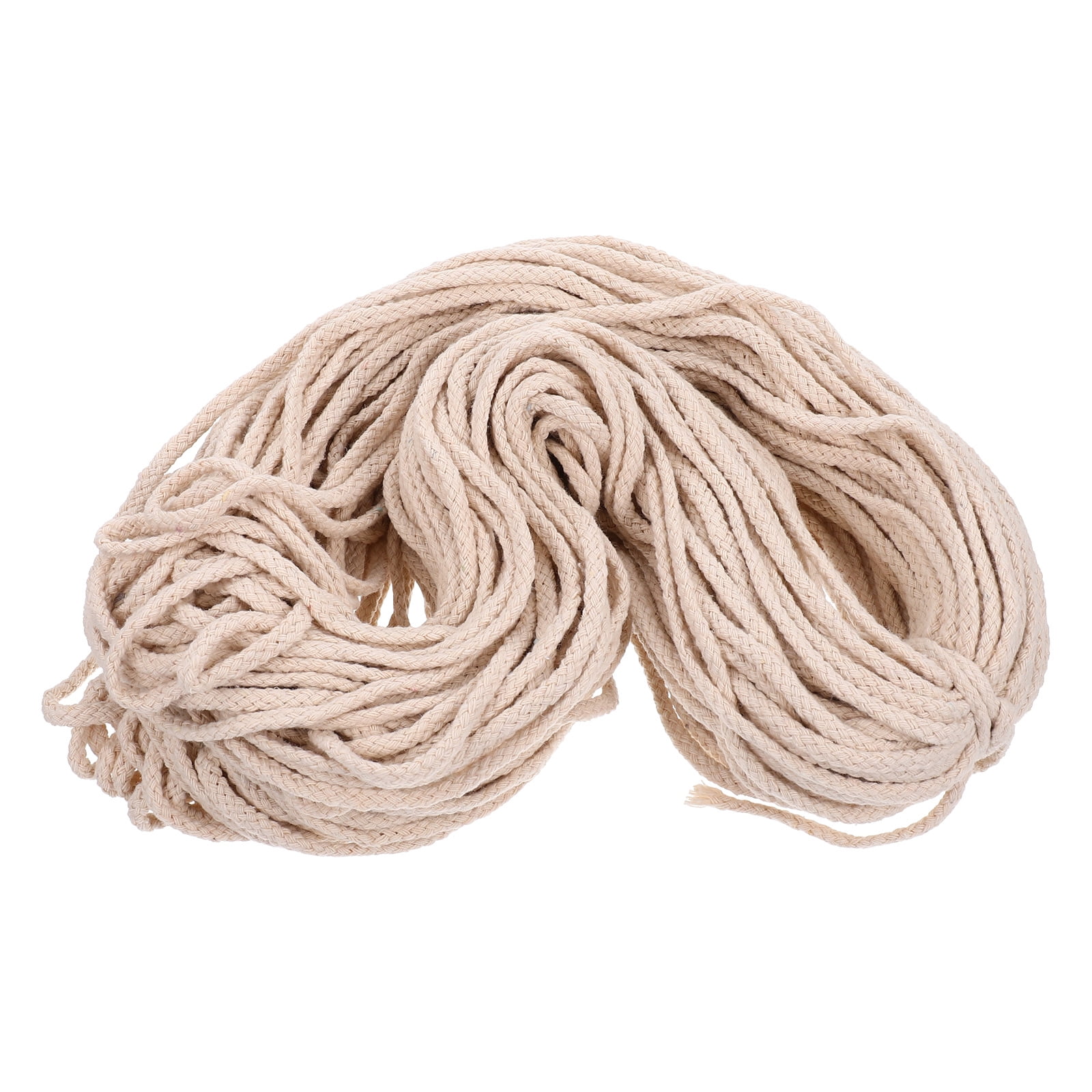 5mm Eight-strand Cotton Rope Knitting Cord Plant Hanger Crochet ...