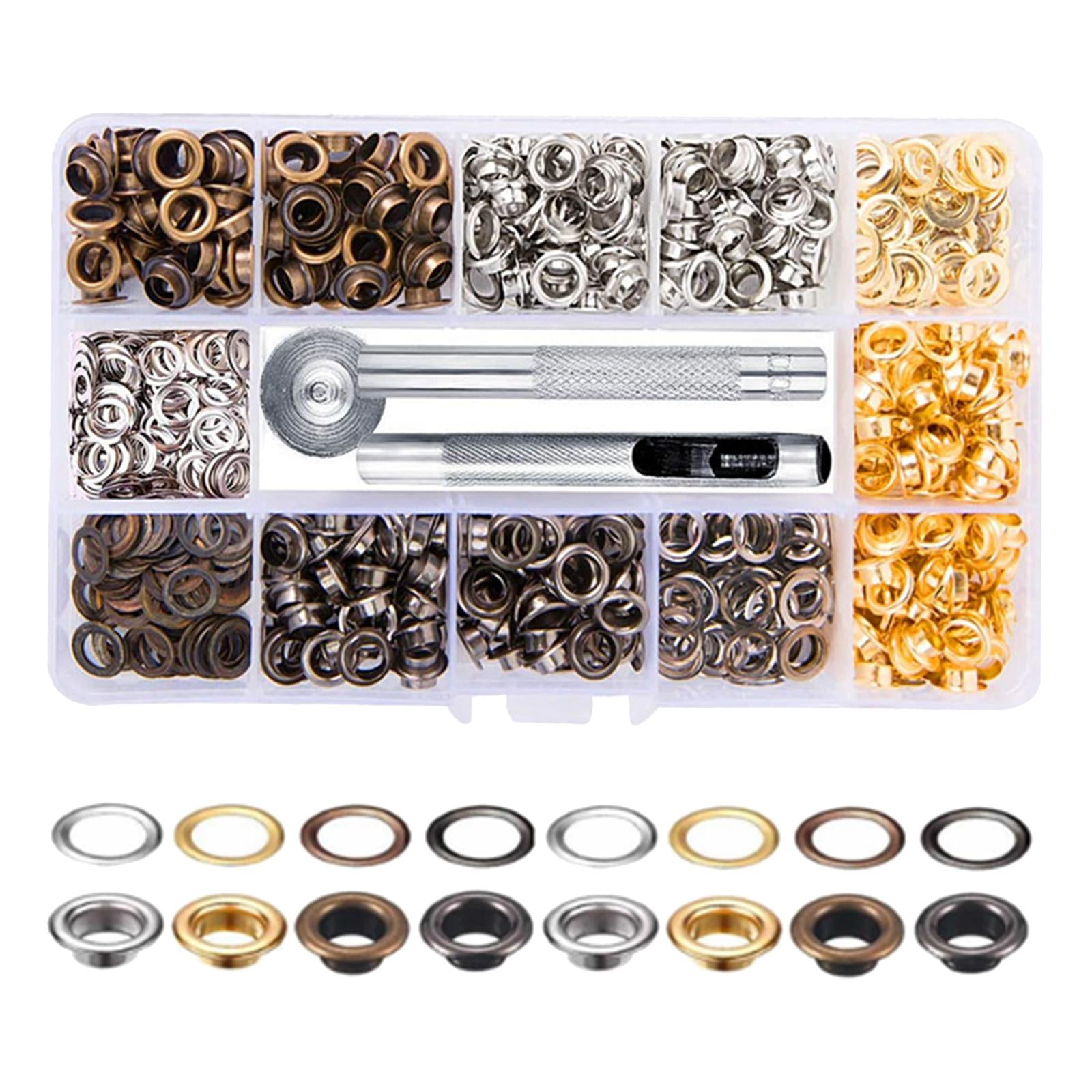 5mm Eyelets Grommets Tool Die Punch Round Solid () with 3 Pieces ...