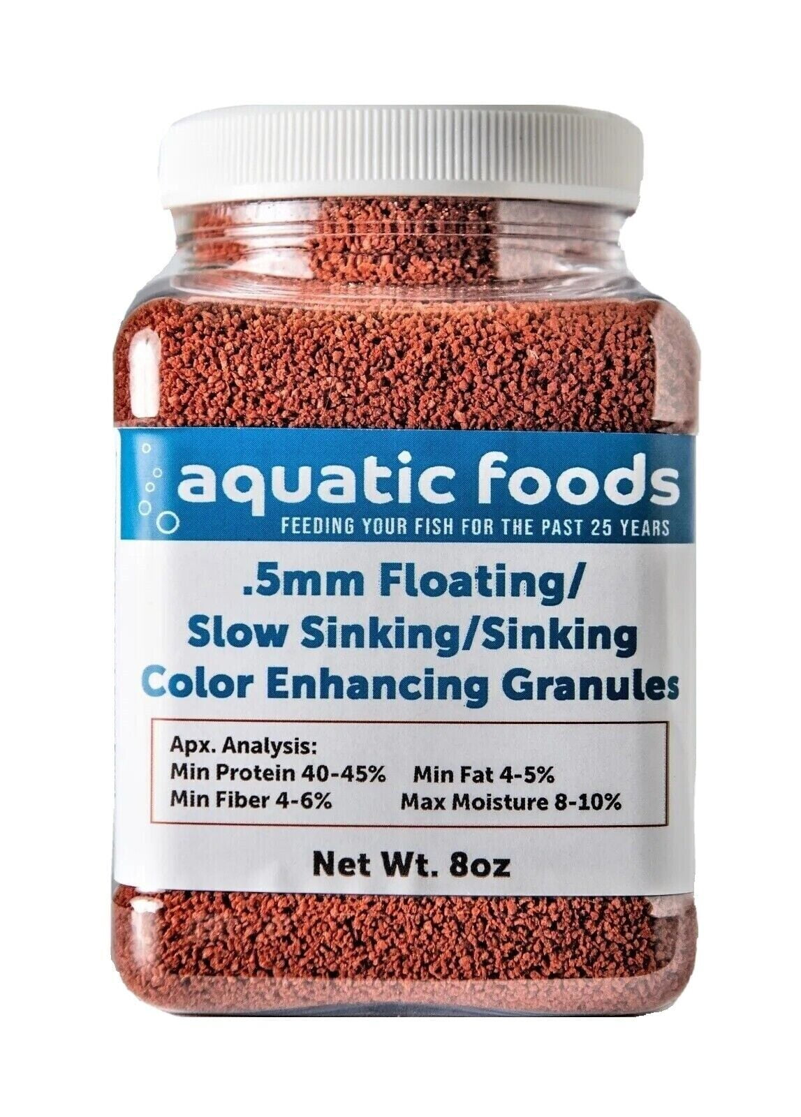 .5mm Floating/Slow Sinking/Sinking Color Enhancing Micro Granulars for ...