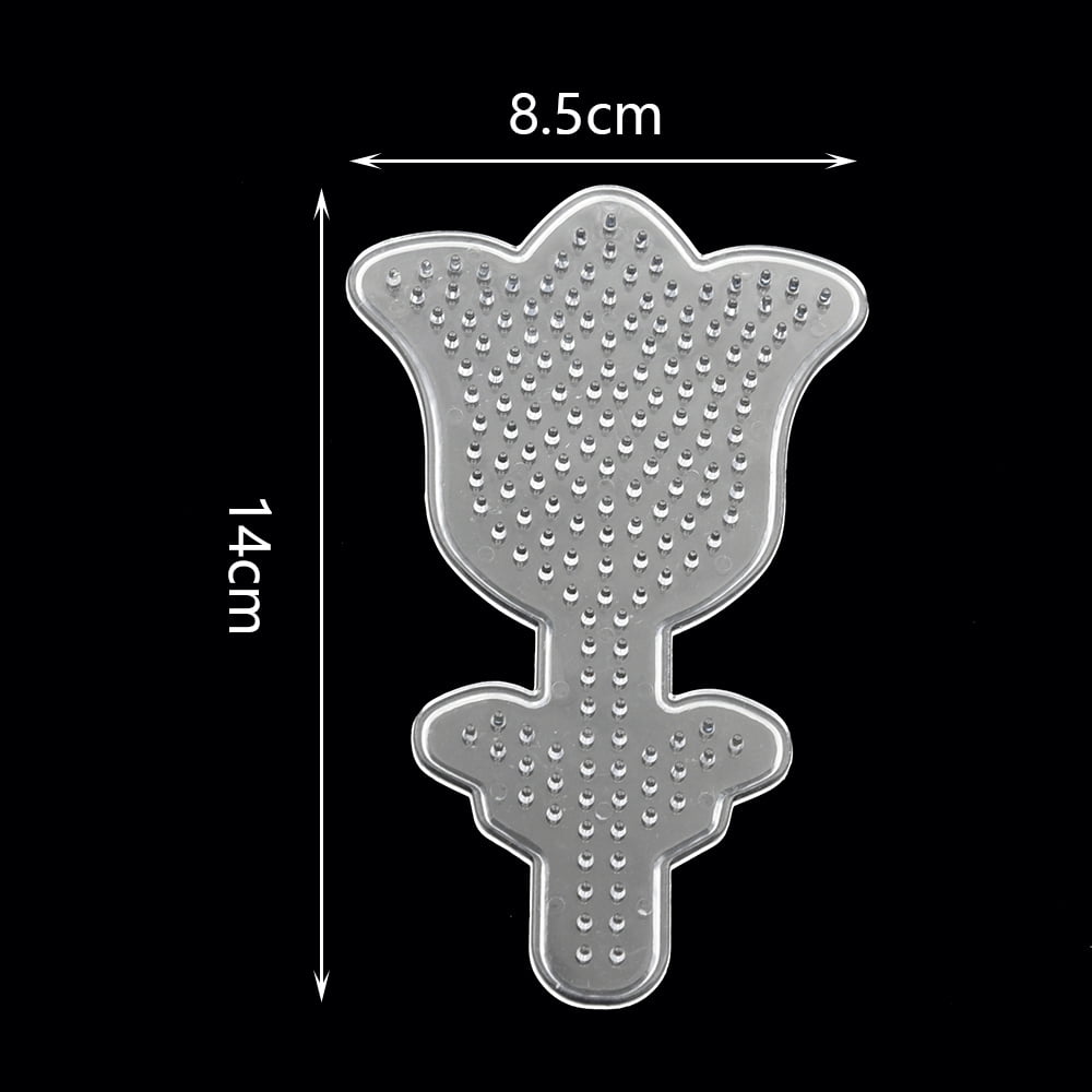 5mm Hama Beads Pegboard template Toy DIY perler tool Beads Educational ...