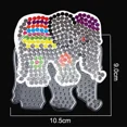 5mm Hama Beads Template with Color Paper Plastic Stencil Jigsaw Perler ...