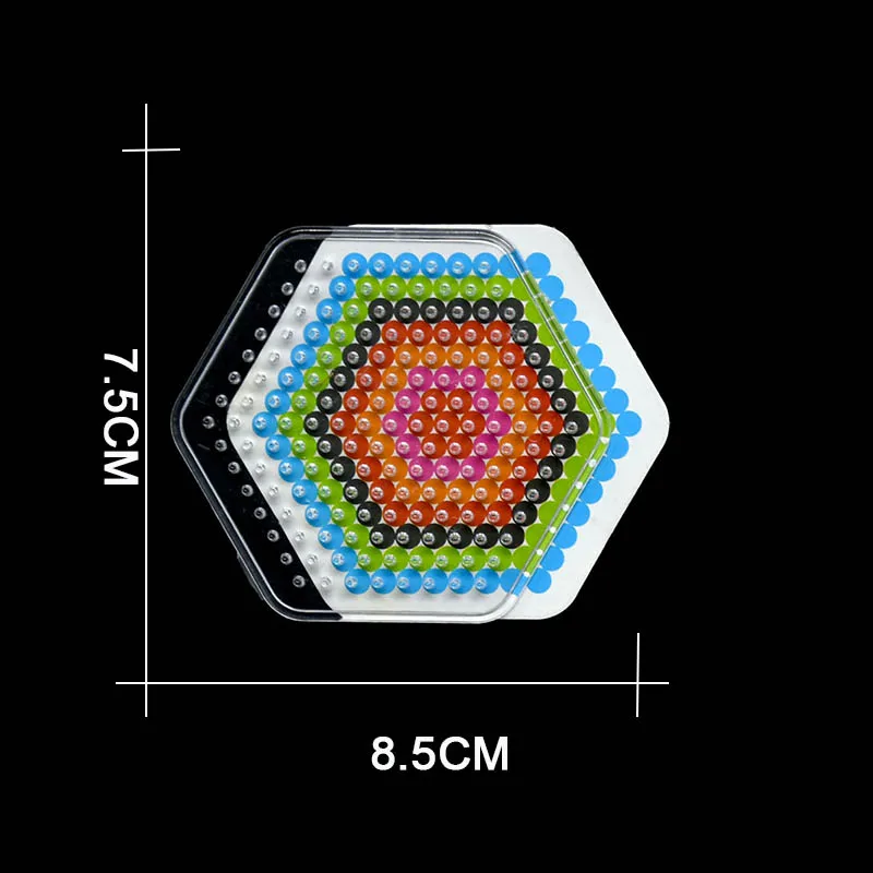 5mm Hama Beads Template with Color Paper Plastic Stencil Jigsaw Perler ...