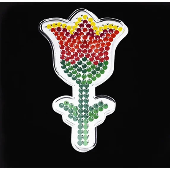 5mm Hama Beads Template with Color Paper Plastic Stencil Jigsaw Perler ...