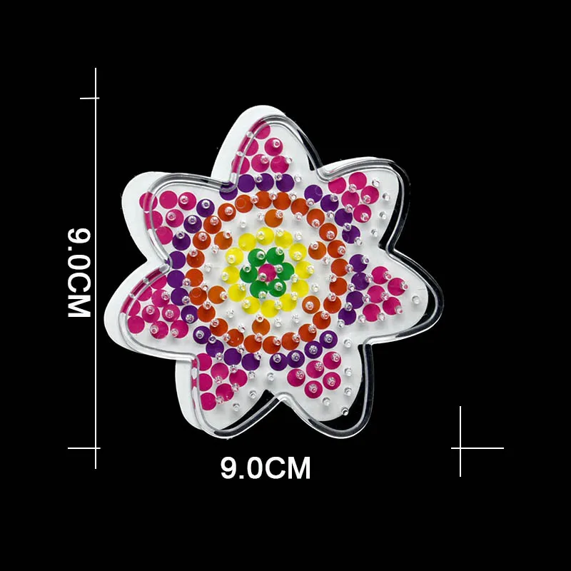 5mm Hama Beads Template with Color Paper Plastic Stencil Jigsaw Perler ...