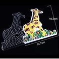 5mm Hama Beads Template with Color Paper Plastic Stencil Jigsaw Perler ...