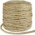 5mm Jute Rope, 295 Feet 4Ply Twisted Thick Twine Rope for Gardening ...