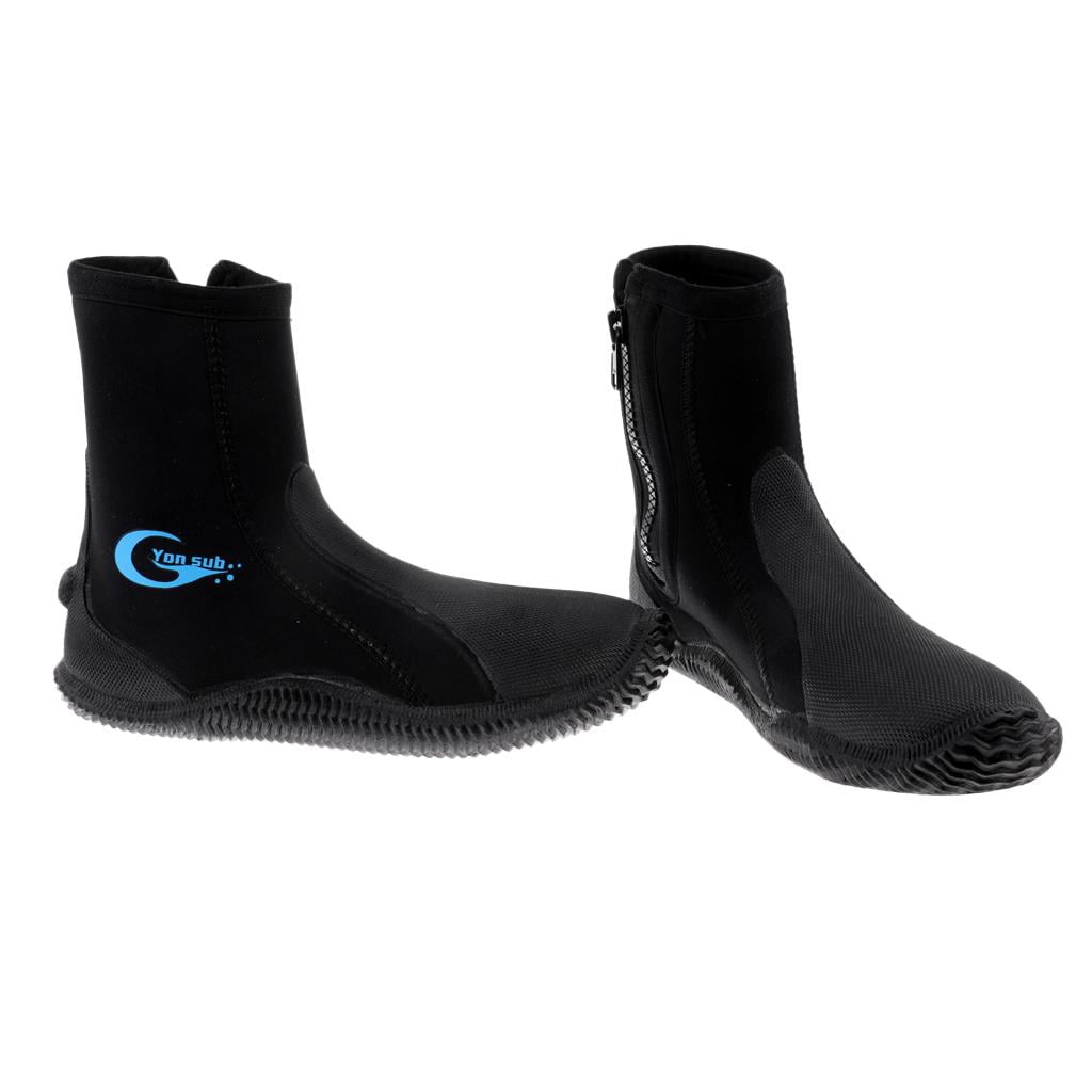 5mm Neoprene Water Sport Boots for Snorkeling, Scuba Diving, Canyoning ...