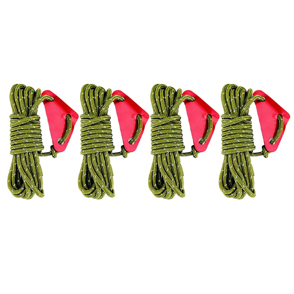 5mm Reflective Guyline Tent Rope Camping Cord Paracord for Tent Tarp ...