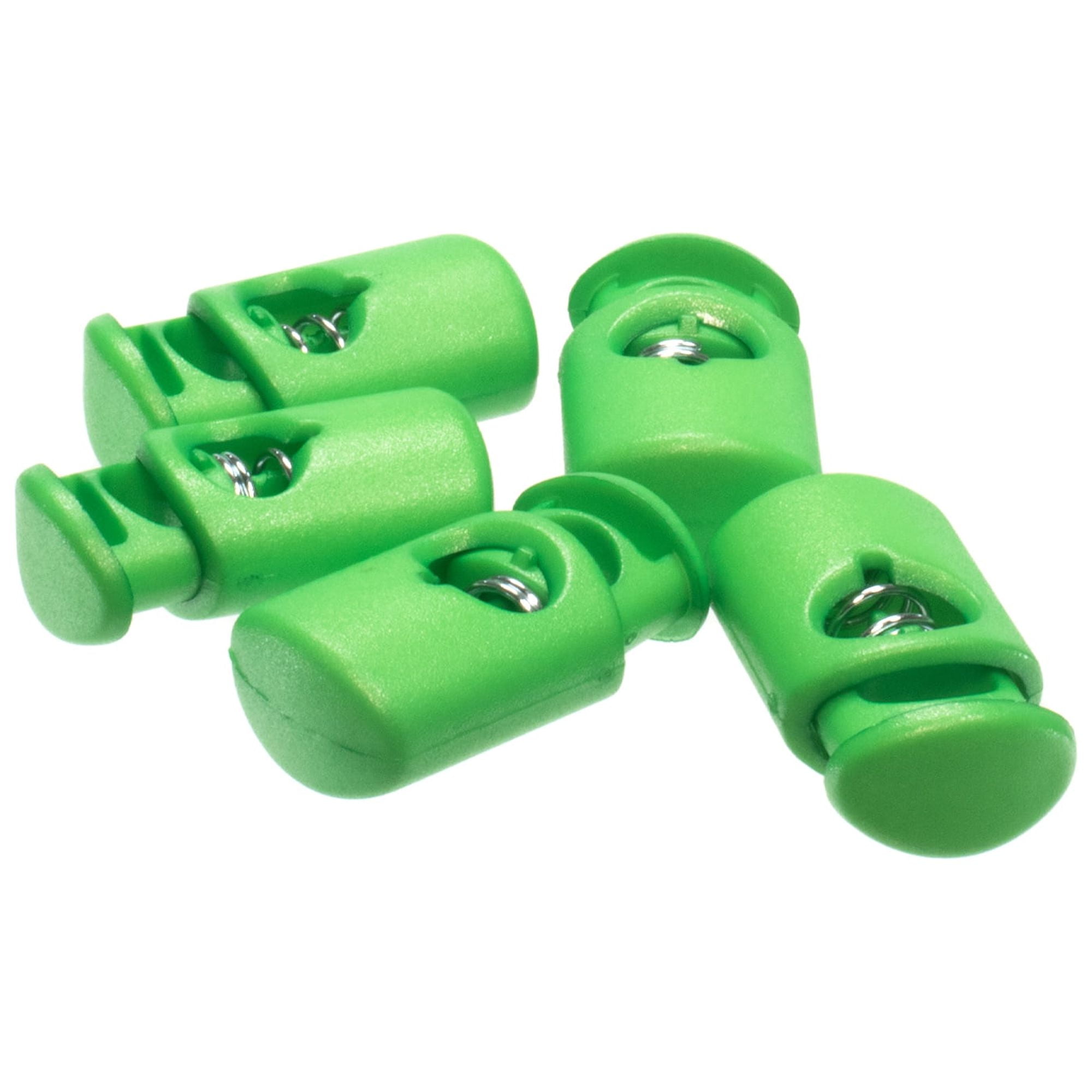 5mm Single Hole Craft County Cylinder Cord Locks - Many Colors & Pack ...