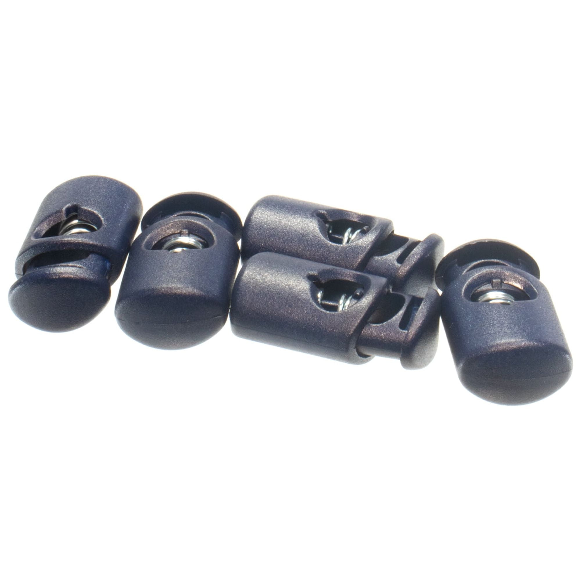 5mm Single Hole Craft County Cylinder Cord Locks - Many Colors & Pack ...