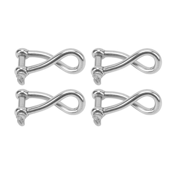 5mm Stainless Steel D Shackles set Quick Releases Shackles Link for Chains in Applications ...