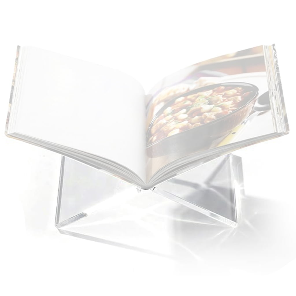 5mm Thick Acrylic Reading Shelf For Cookbooks Bibles And Magazines ...
