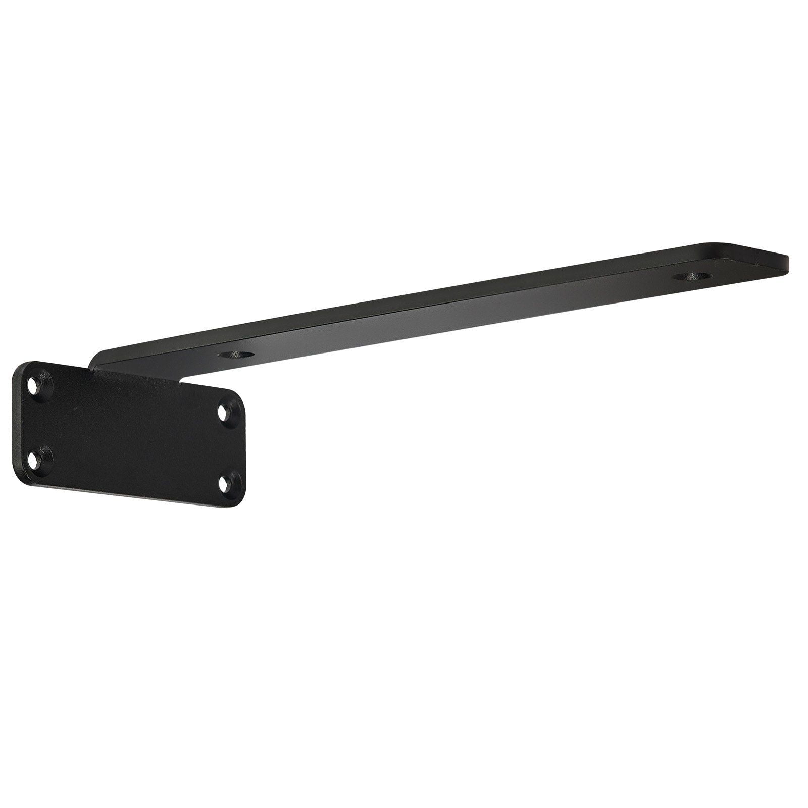 5mm Thick Matte Black L Shelf Bracket, 6 Pcs Heavy Duty Brackets for ...
