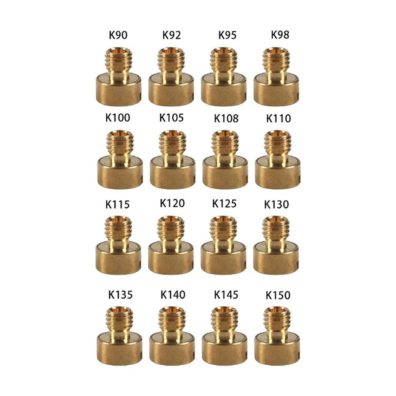 5mm Threaded Carburetor Main Jet (16pcs/Pack) For 125cc-250cc ...