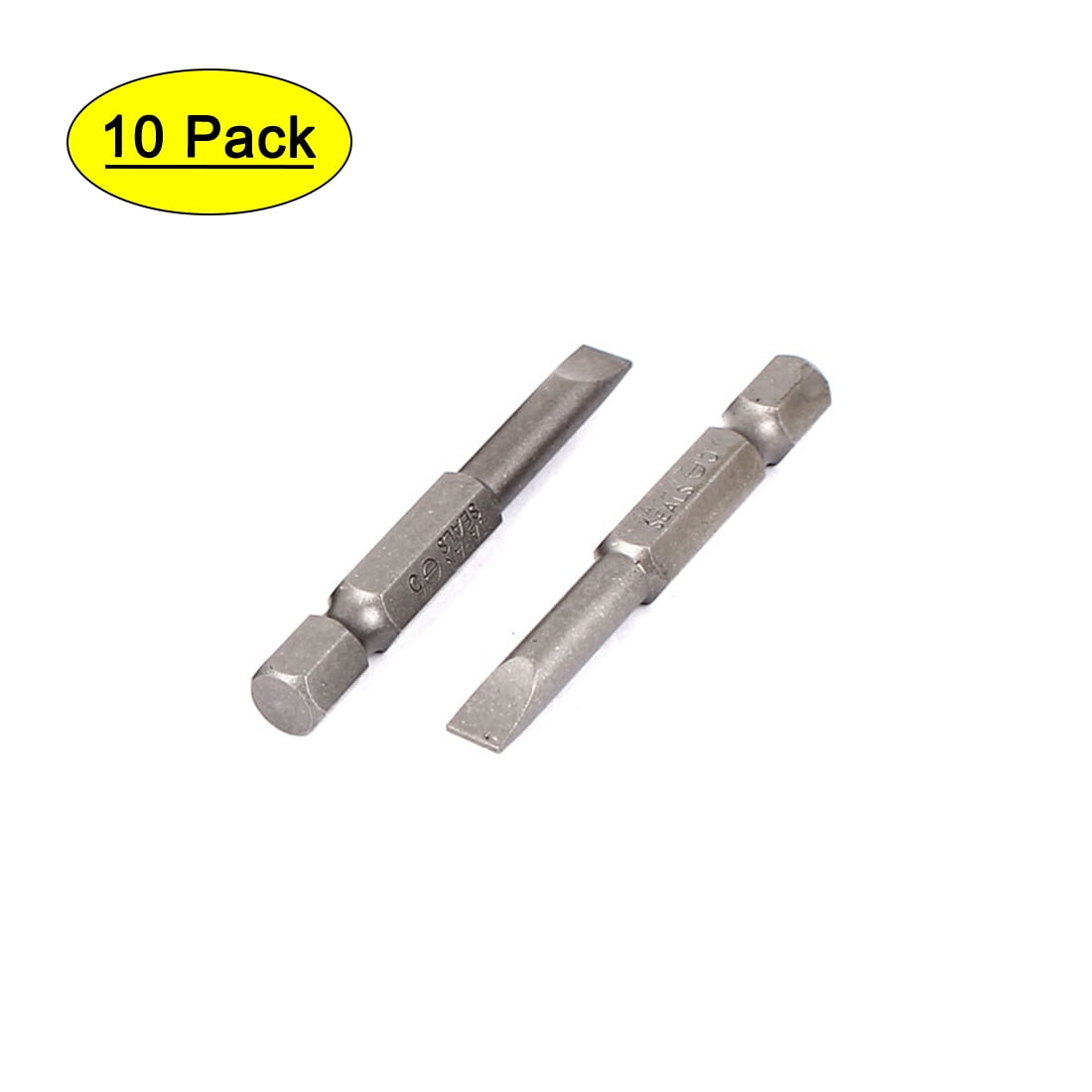 5mm Tip Magnetic Slotted Flat Head Screw Driver Bits 10 Pcs - Walmart.com