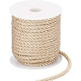 5mm Twisted Cord Trim 3-Ply Polyester Silk Cord Decorative Rope Xmas ...