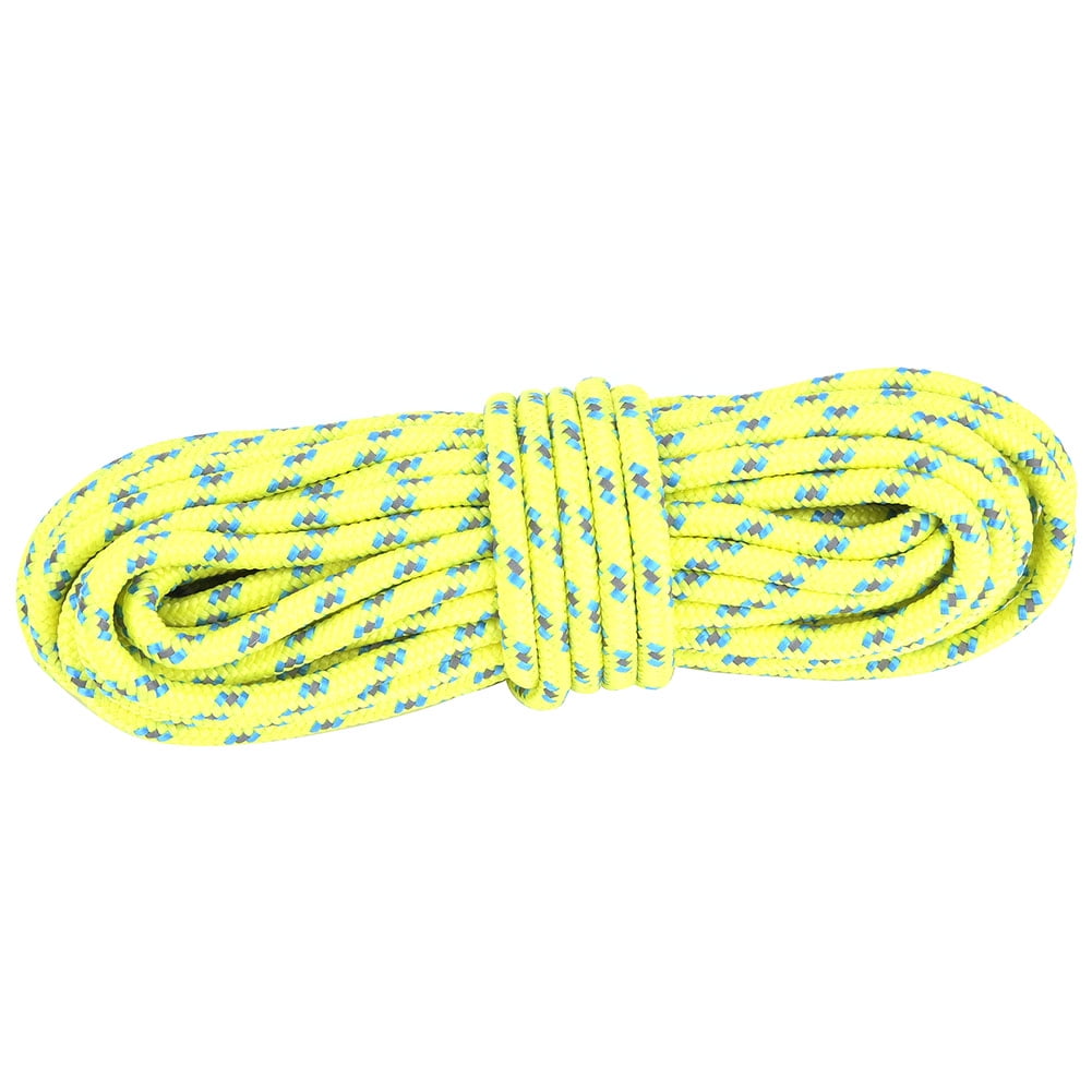 5mm Yellow Outdoor Sports Reflective Rope - 20m Tent Canopy Fastener ...
