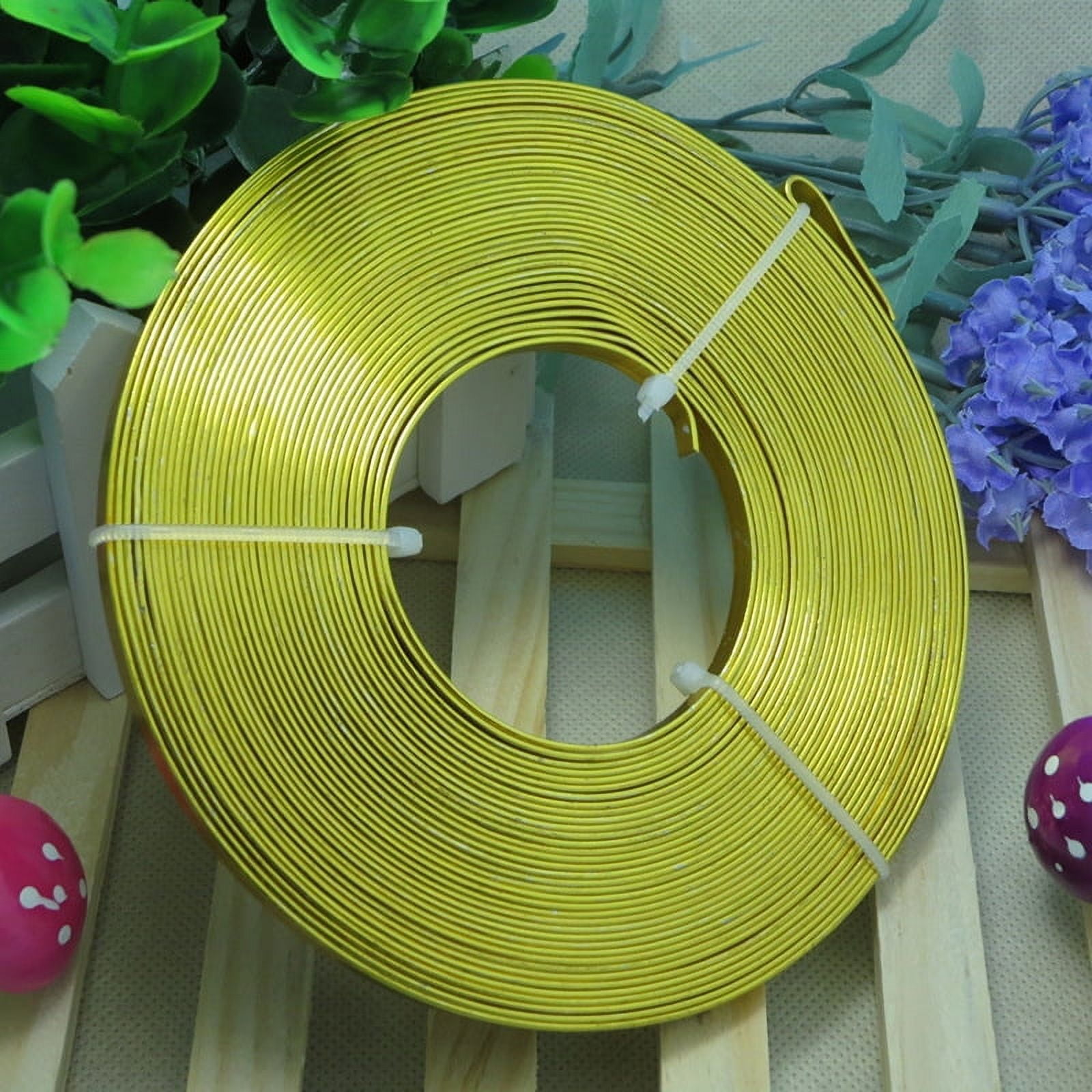 5mm flat aluminum wire color alumina wire enameled wire handmade arts ...