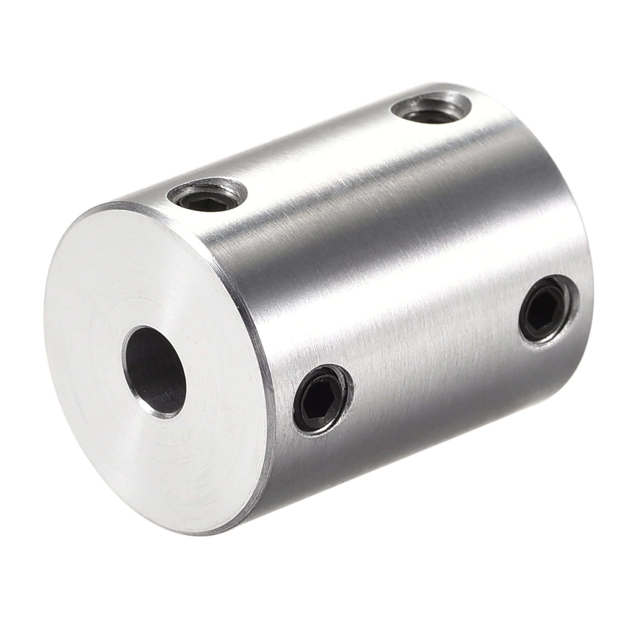 5mm to 5mm Bore Rigid Coupling 25mm Length 20mm Diameter Aluminum Alloy ...