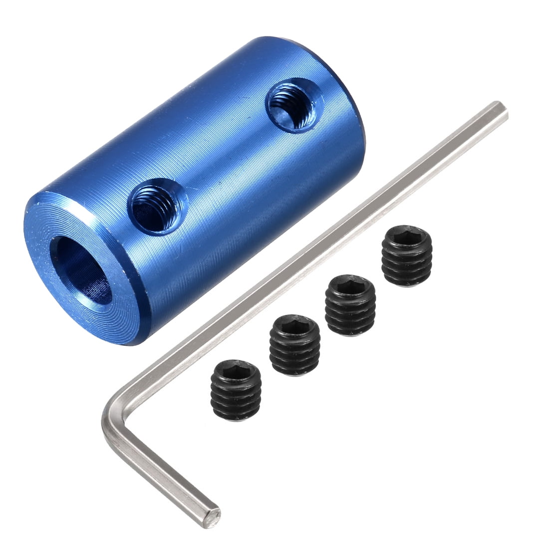 5mm to 6mm Bore Rigid Coupling 25mm Length 14mm Diameter DIY Motor ...