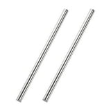 5mm x 100mm 304 Stainless Steel Solid Round Rod for DIY Craft - 2Pcs - Walmart.com